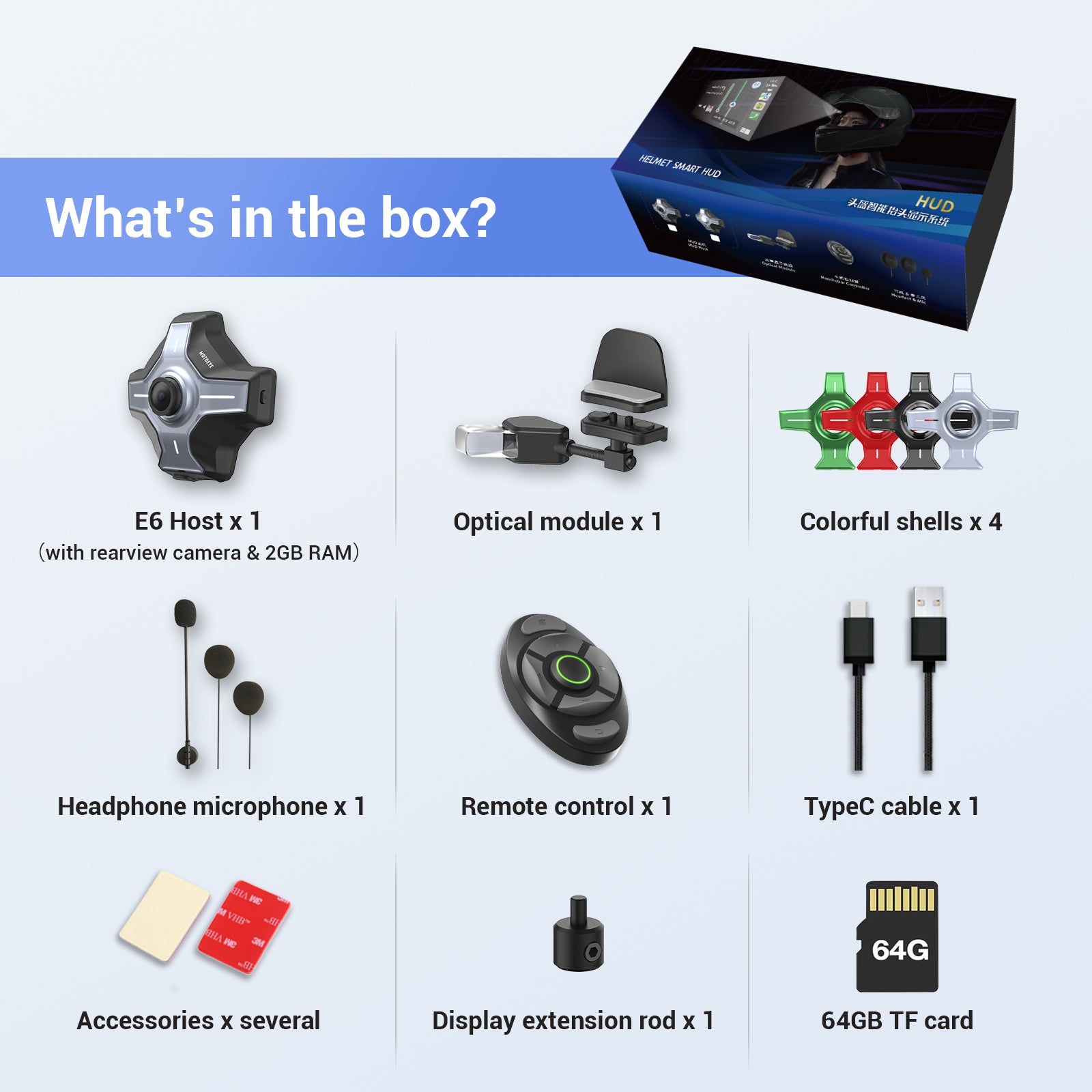 Motoeye E6+ Heads-Up Display (HUD) for Motorcycle and EUC – Next Gen Mobility
